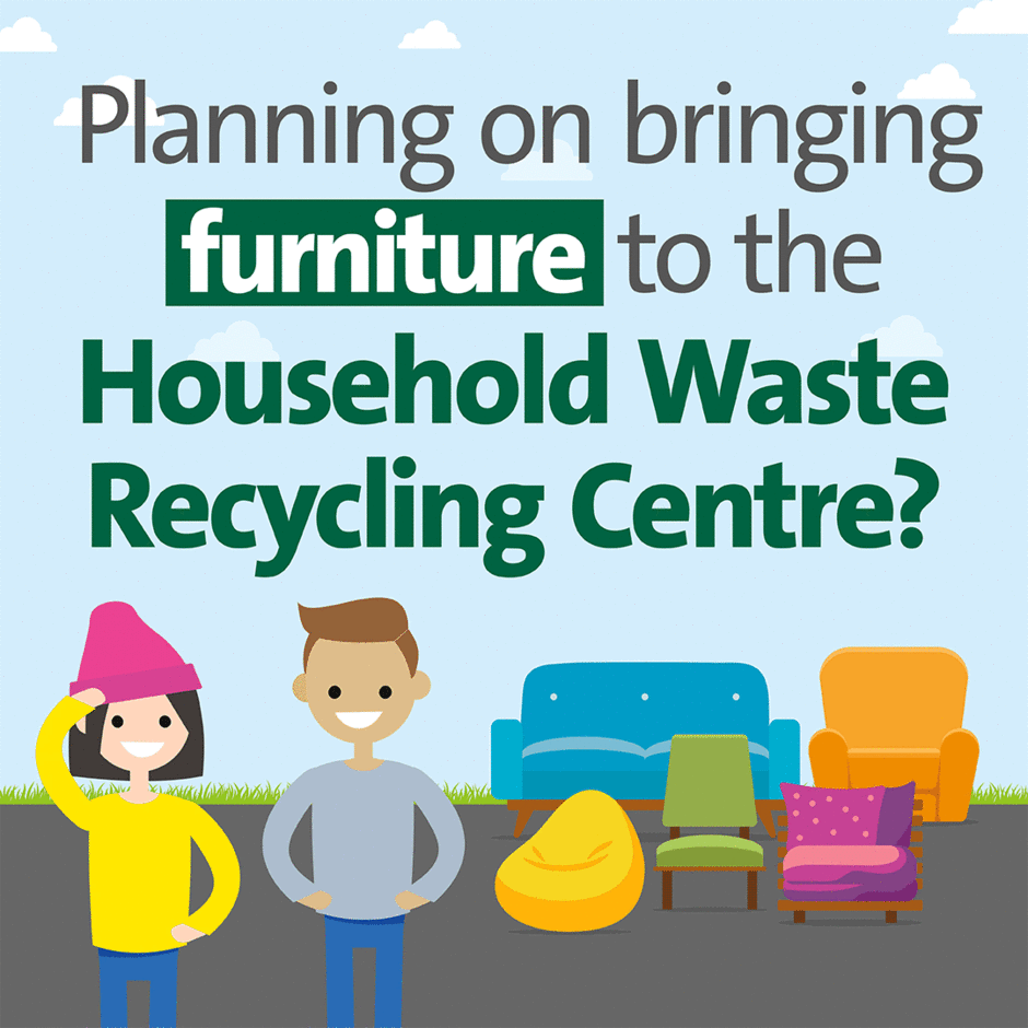 How to dispose of seating with upholstery | Veolia Merseyside and Halton